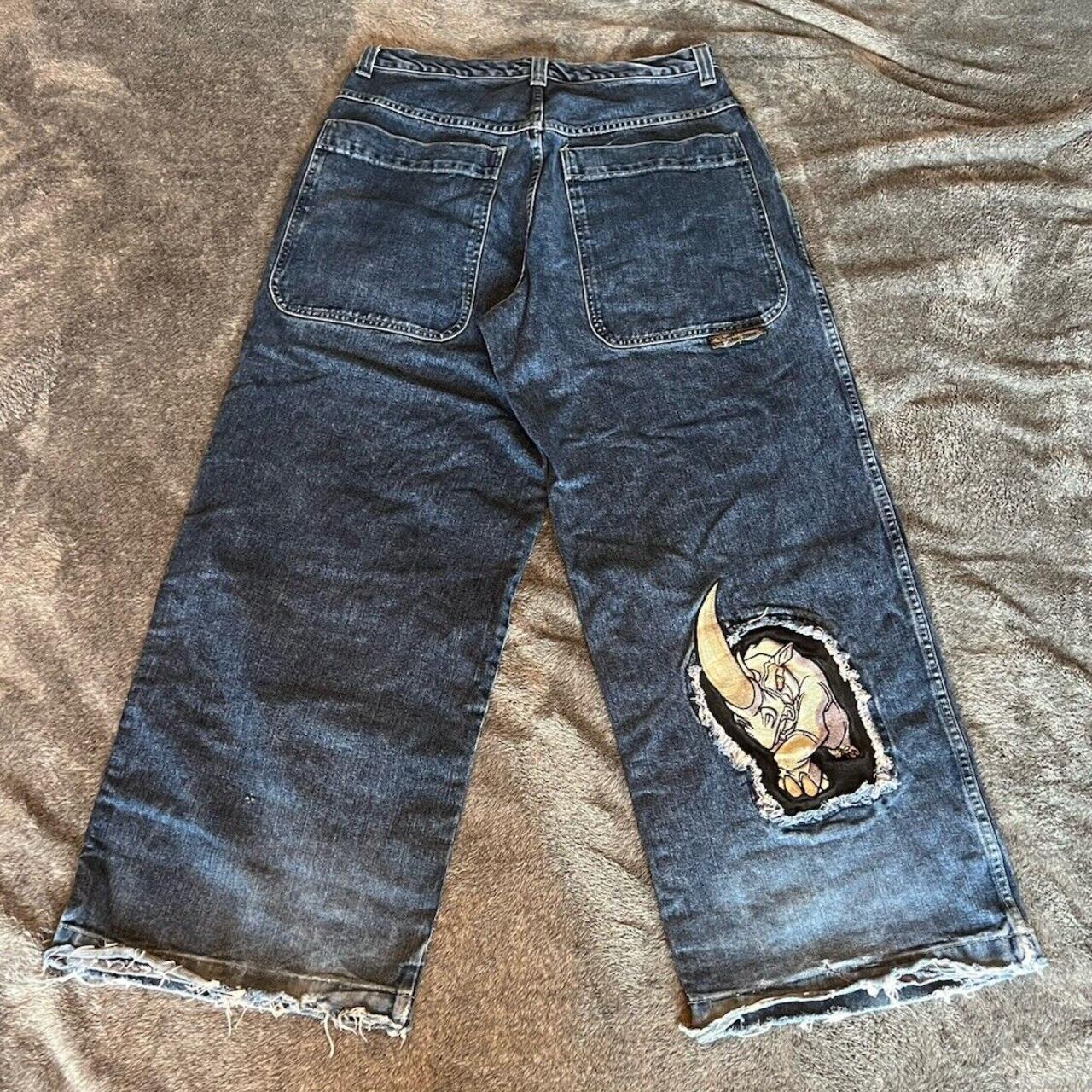 OG Jnco Jeans Rhino Endangered Species 90s Vintage... - Depop