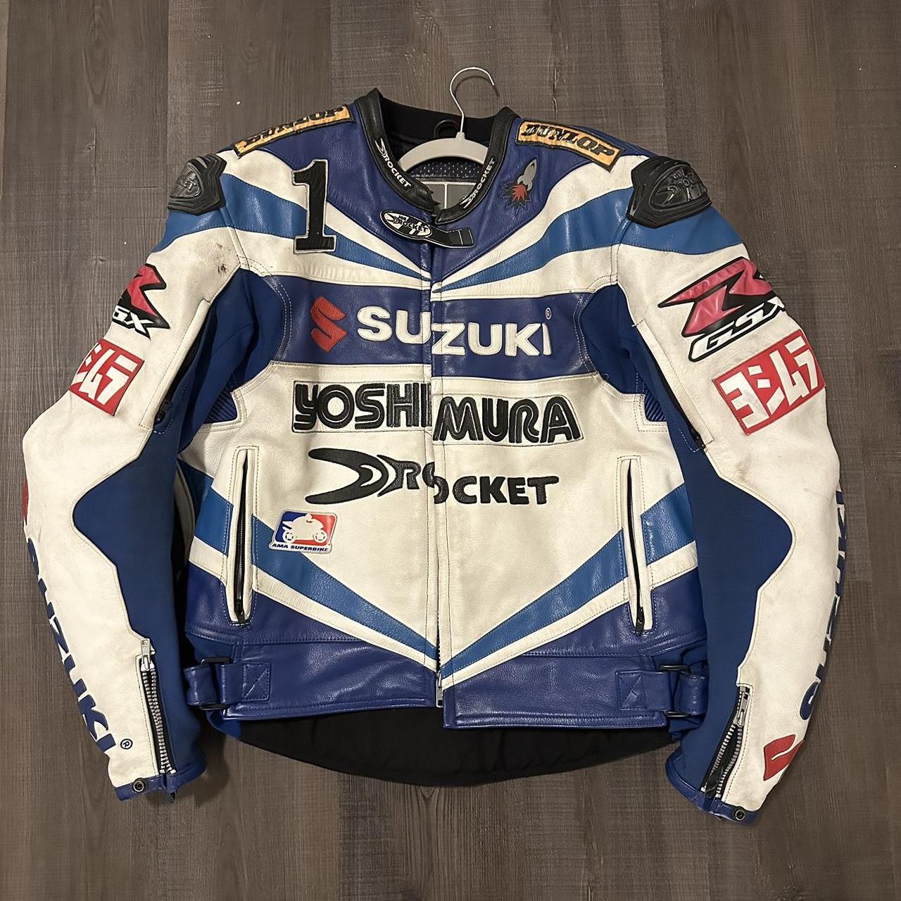 Suzuki racing jacket - Depop