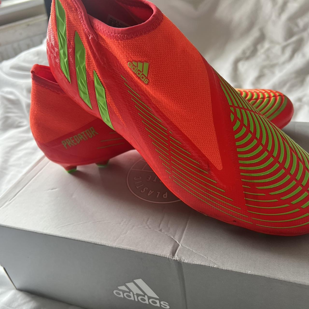 Men’s football boots - predators, wore for 30 mins,... - Depop