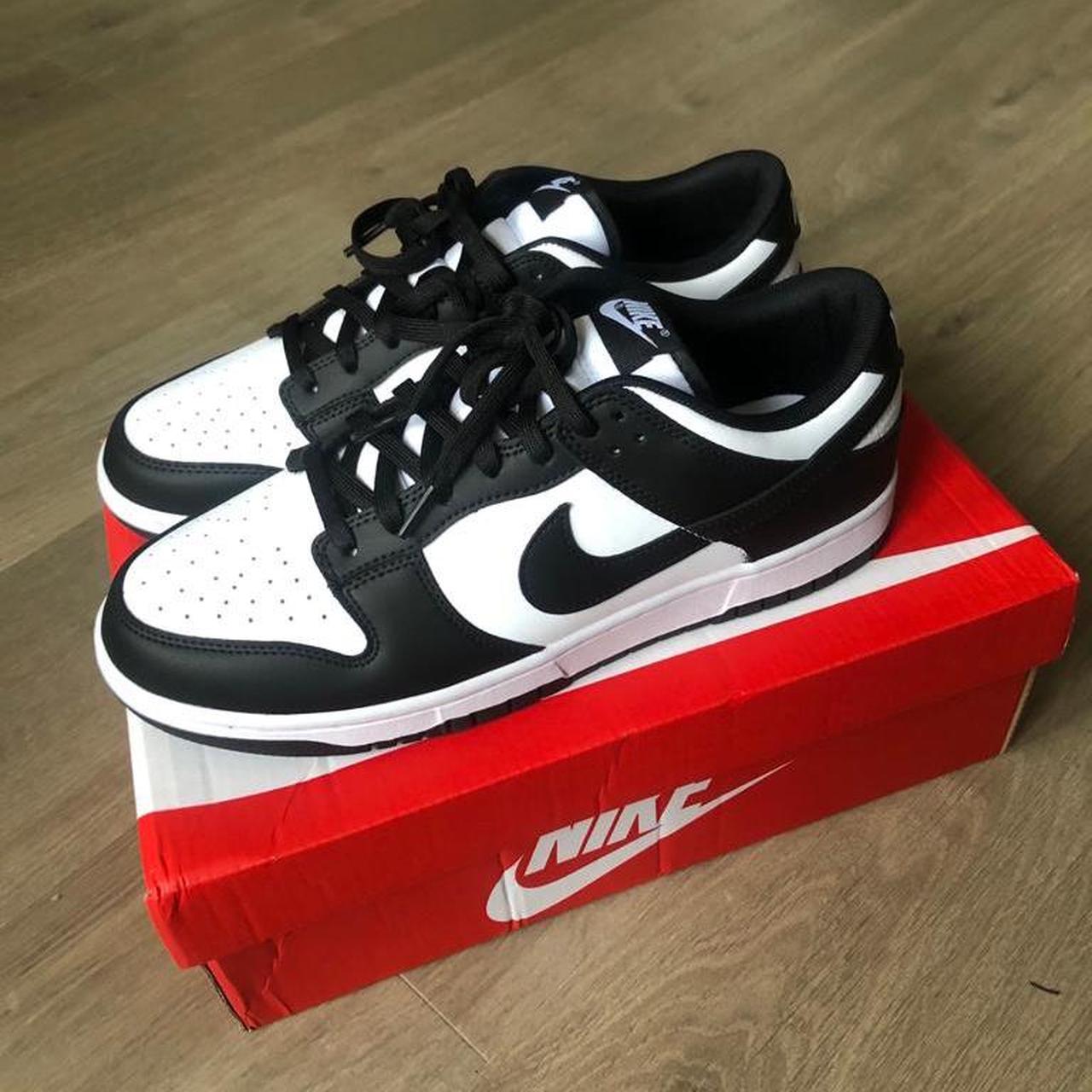 Nike Panda dunk lows Both sizes never worn and in... - Depop