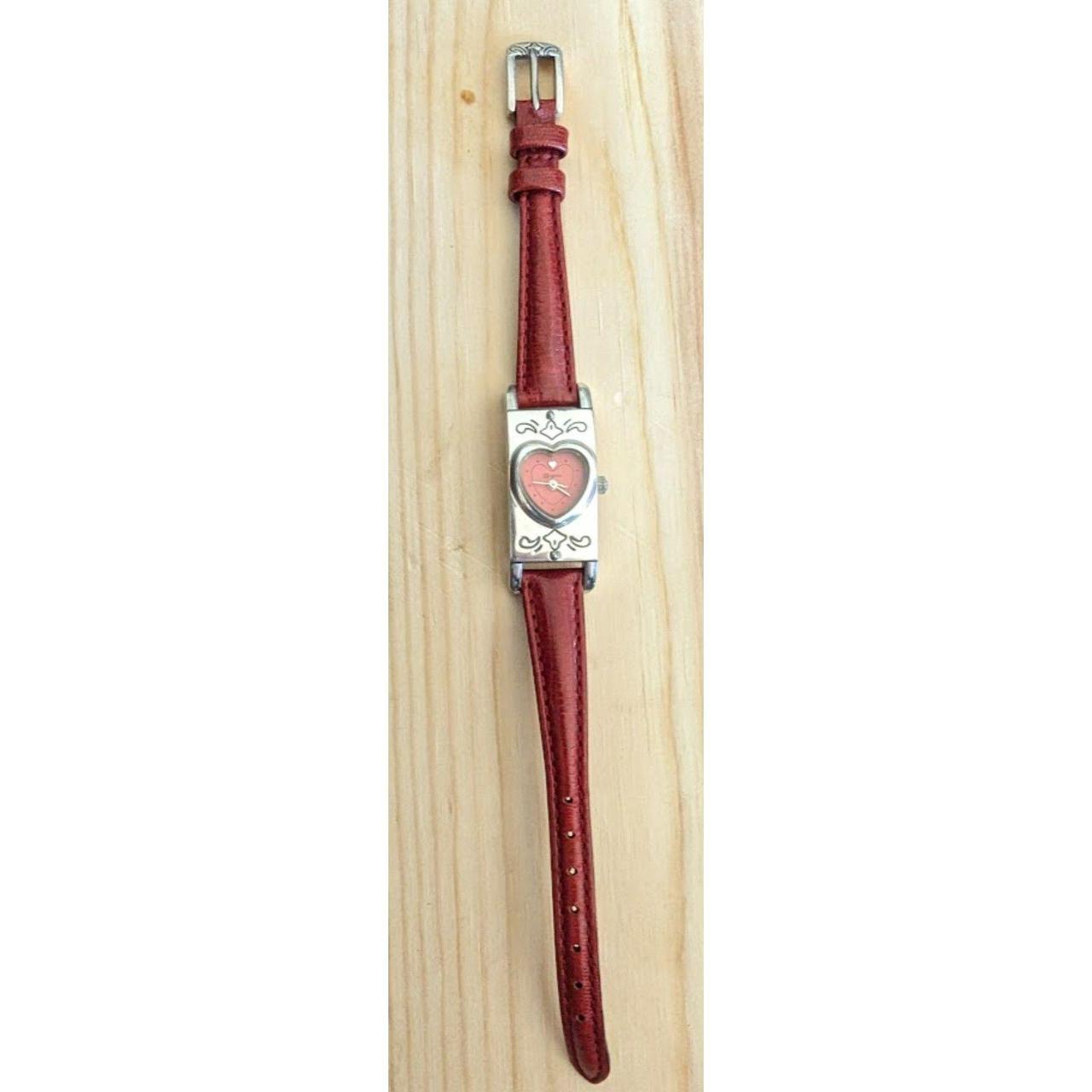 Ladies Santa Paula Red Wrist Watch. Red and silver... | Depop