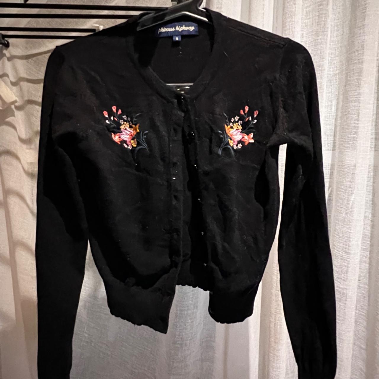 Cute indie cardigan bought from Dangerfield, worn a... - Depop