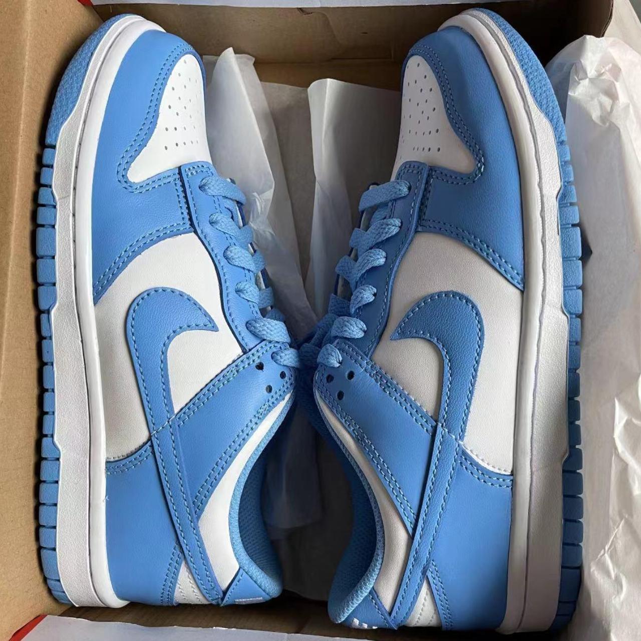 Nike Dunk Low Retro "University Blue"... - Depop