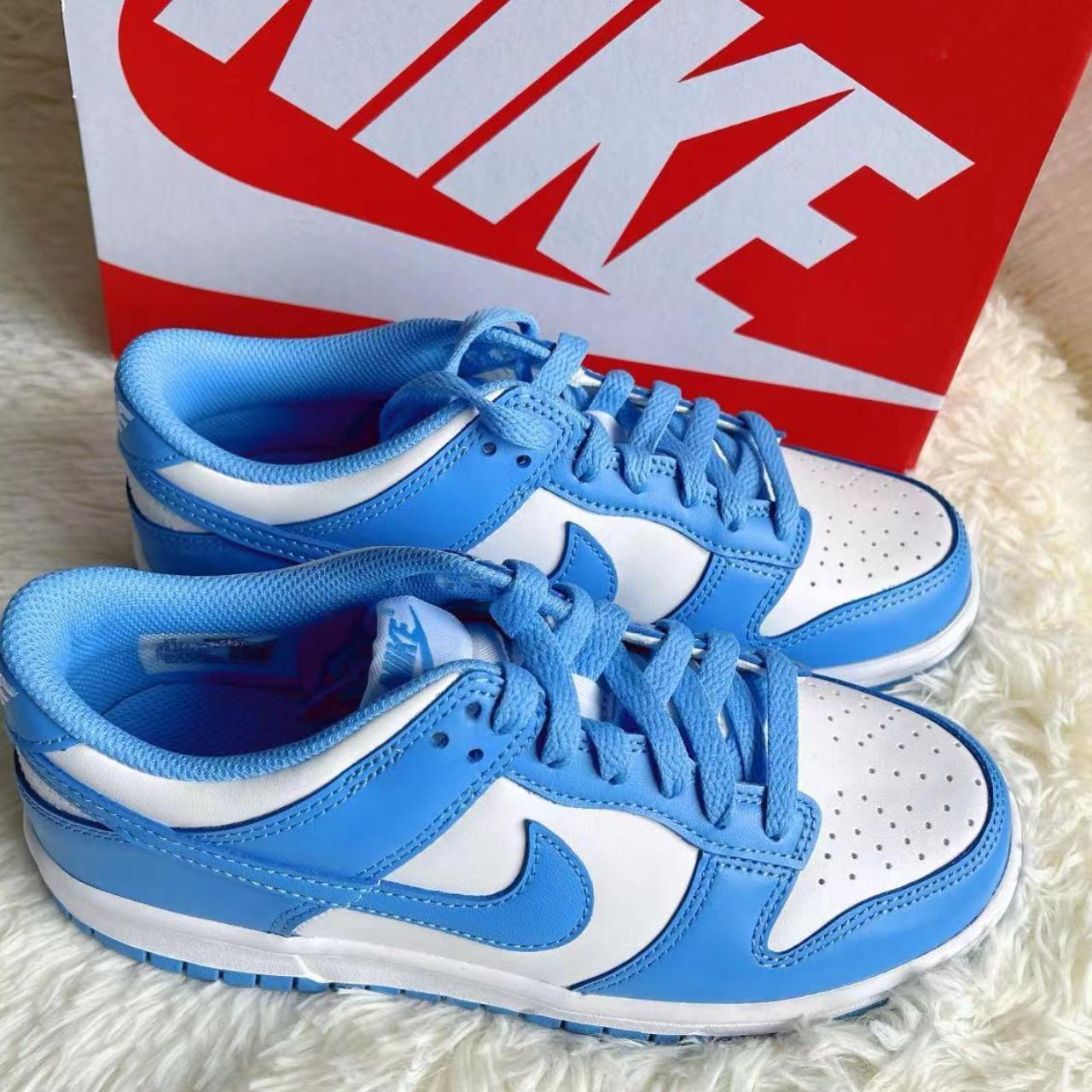 Nike Dunk Low Retro "University Blue"... - Depop