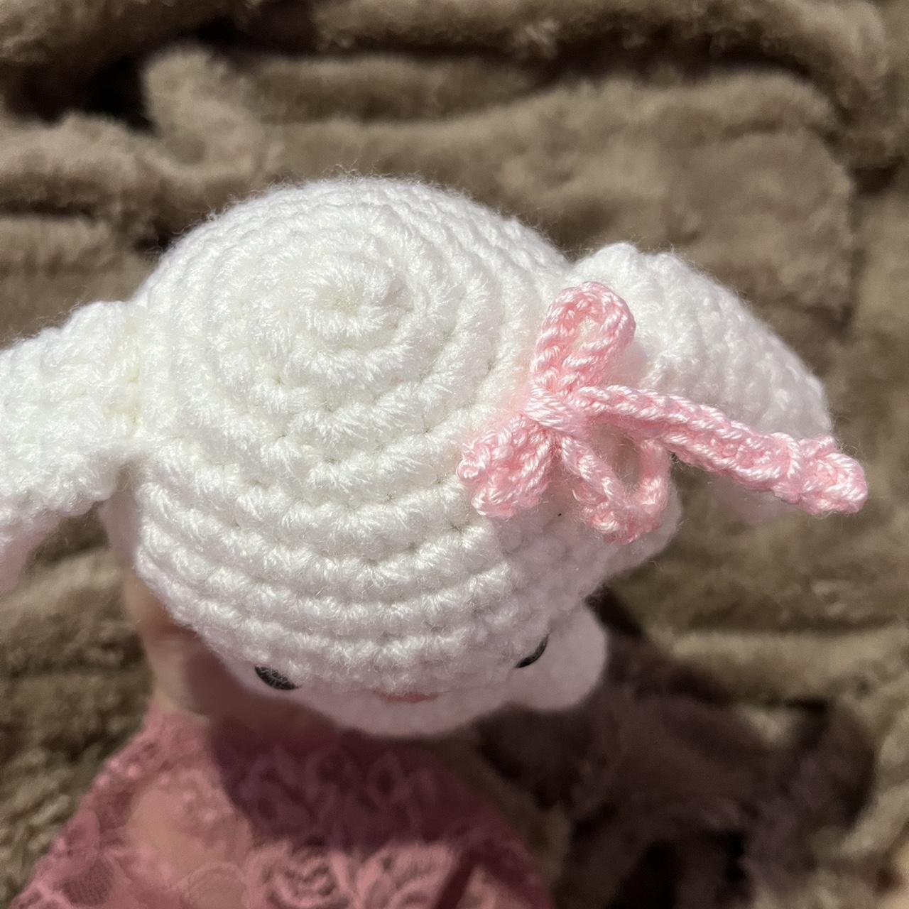 Bon Bon Bunny, a handmade crochet bunny named Bon... - Depop