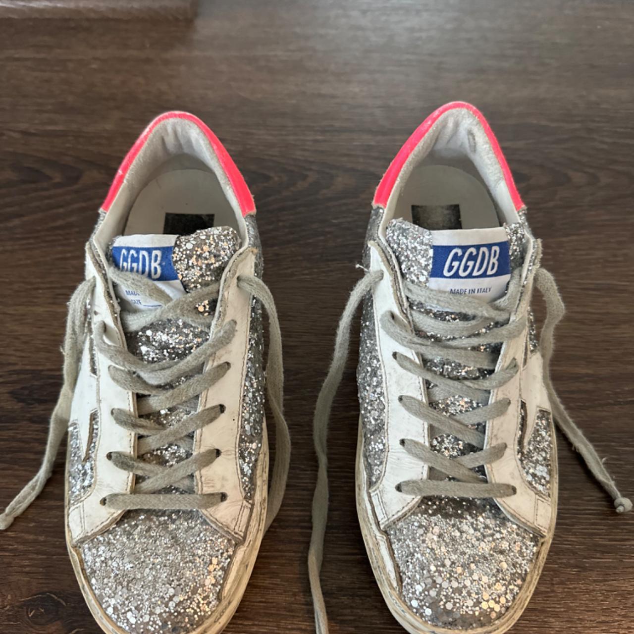 Sparkle golden goose - Depop
