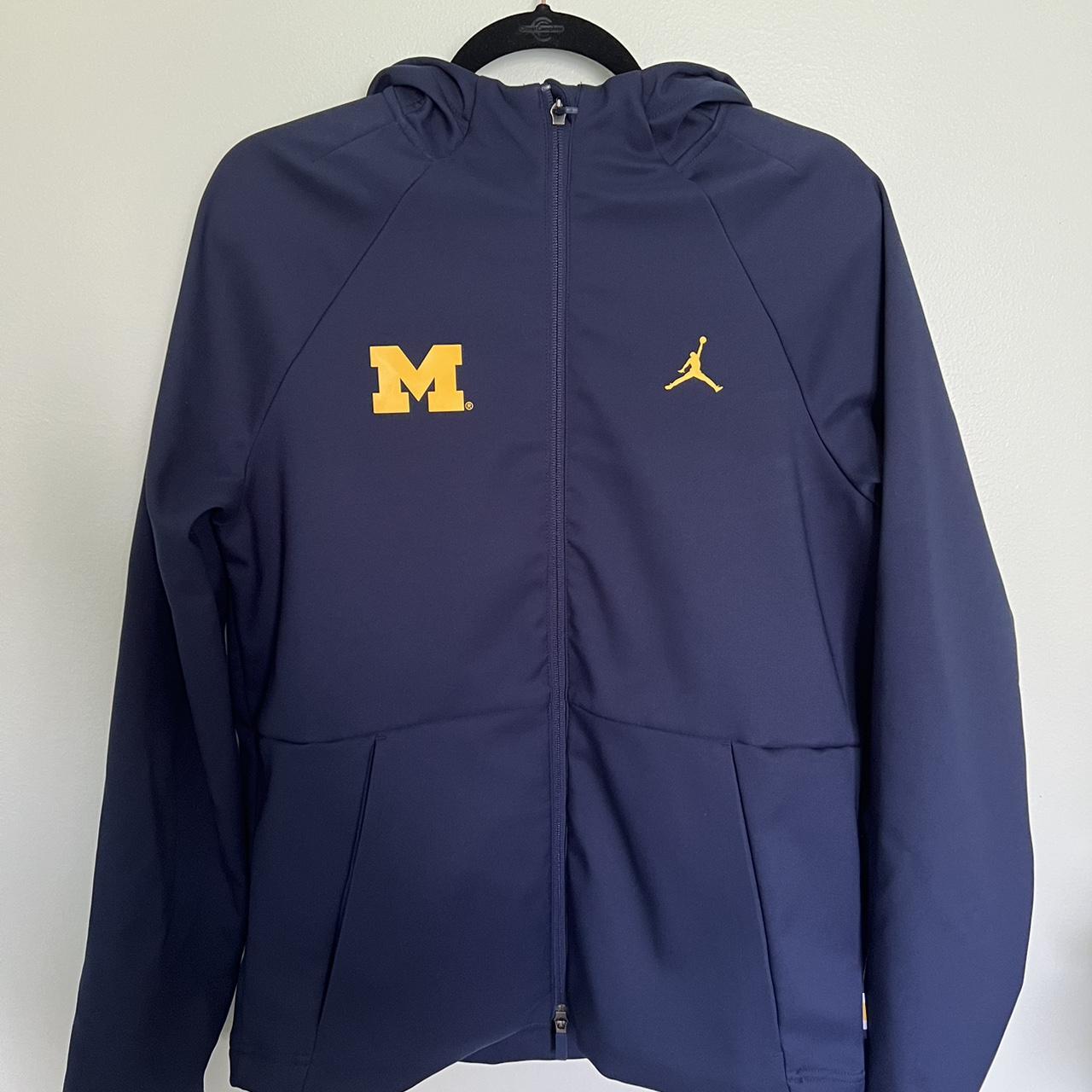 mens - medium - michigan college football jacket... - Depop