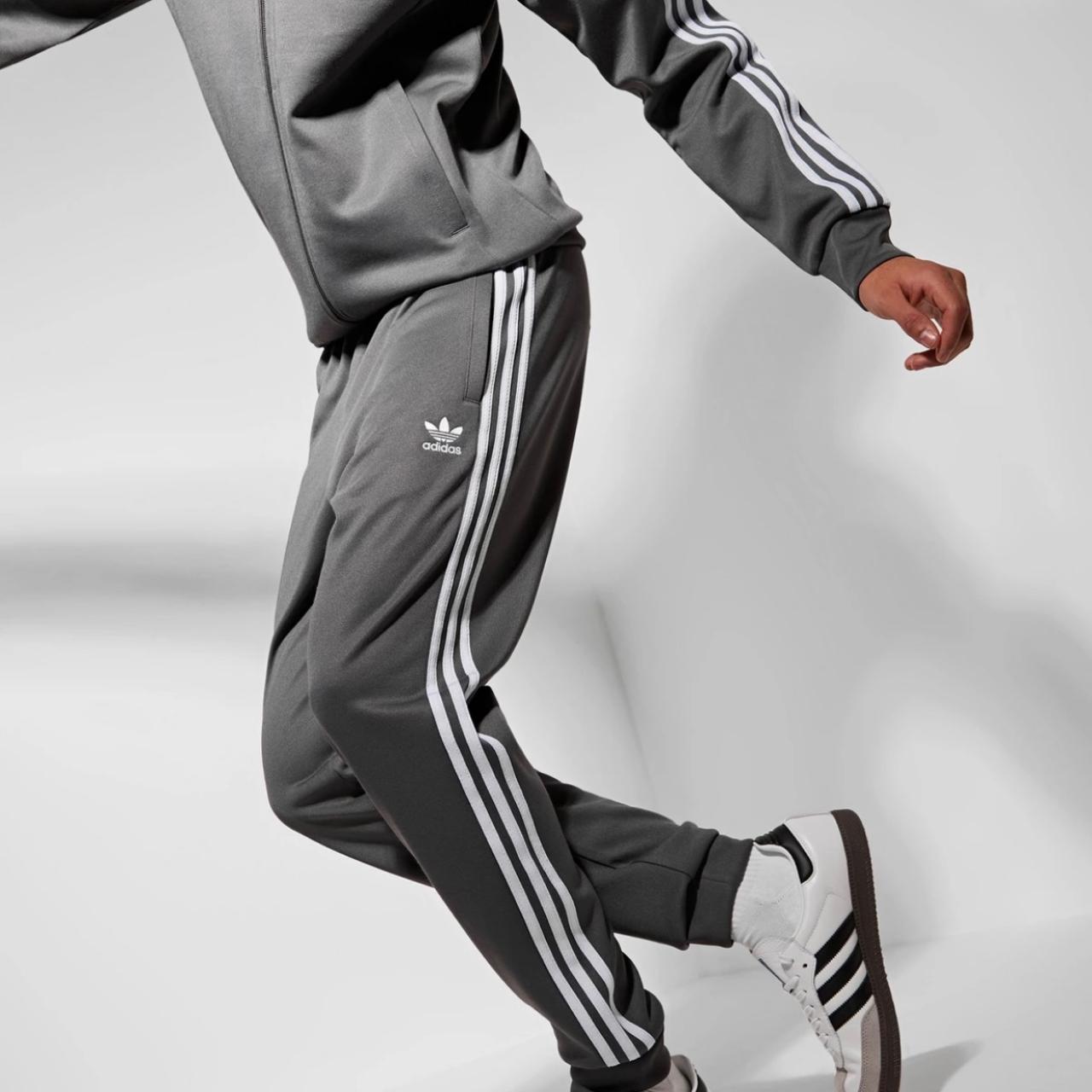 adidas Originals Grey SST Tracksuits - Depop