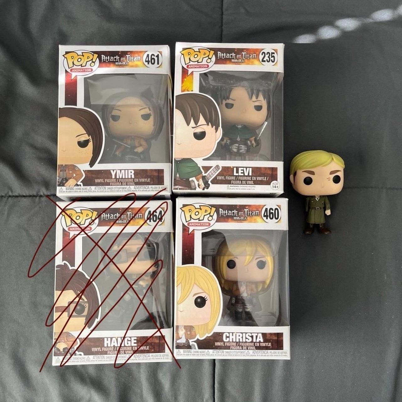 Basically all my AOT Funko Pops (open to... | Depop