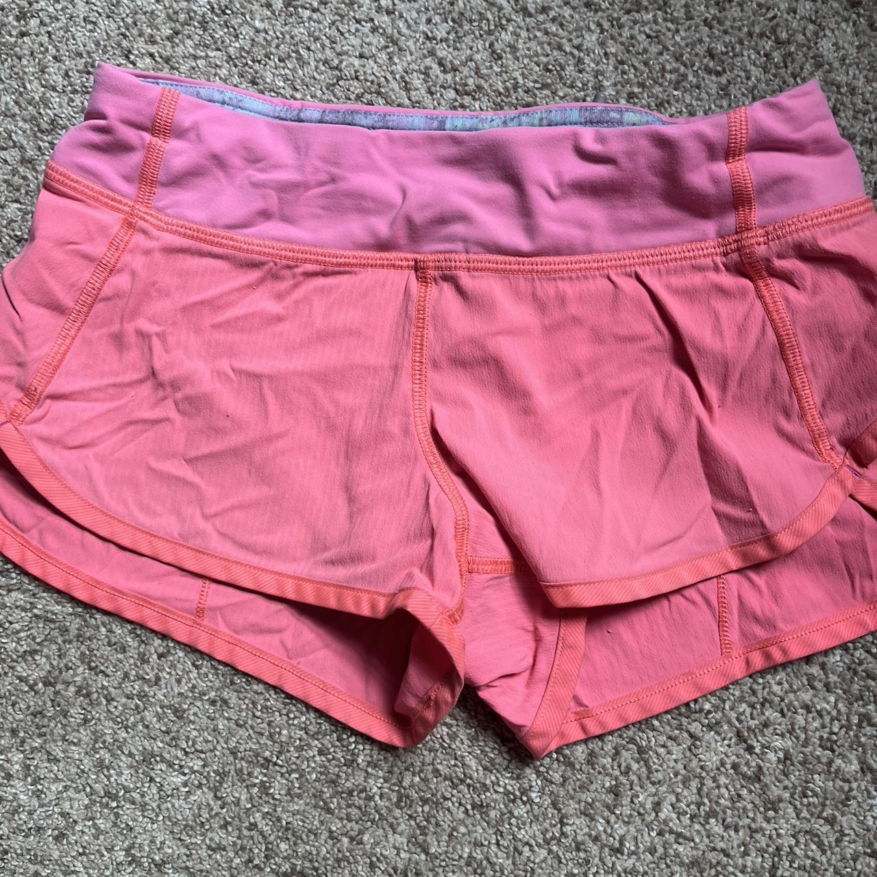 Pink Ivivva (lululemon kids) shorts Size 8 but fits XS - Depop