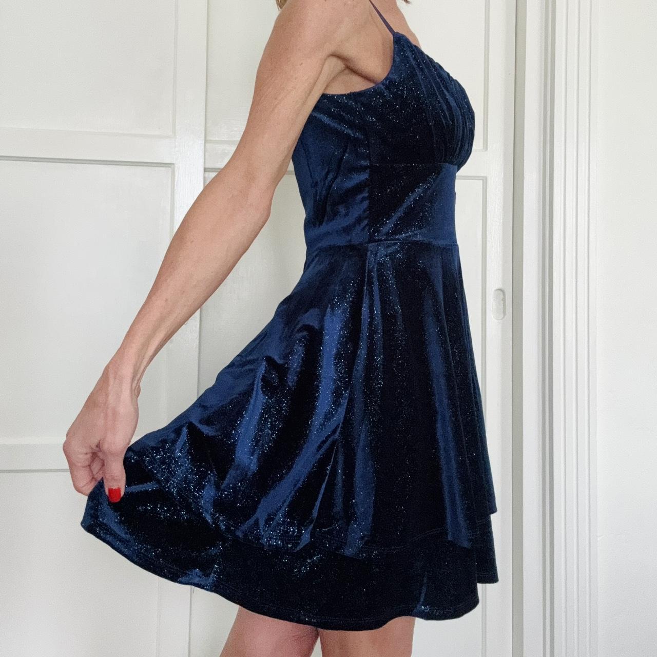 Emerald Sundae dark blue dress with shimmer. Tags... - Depop