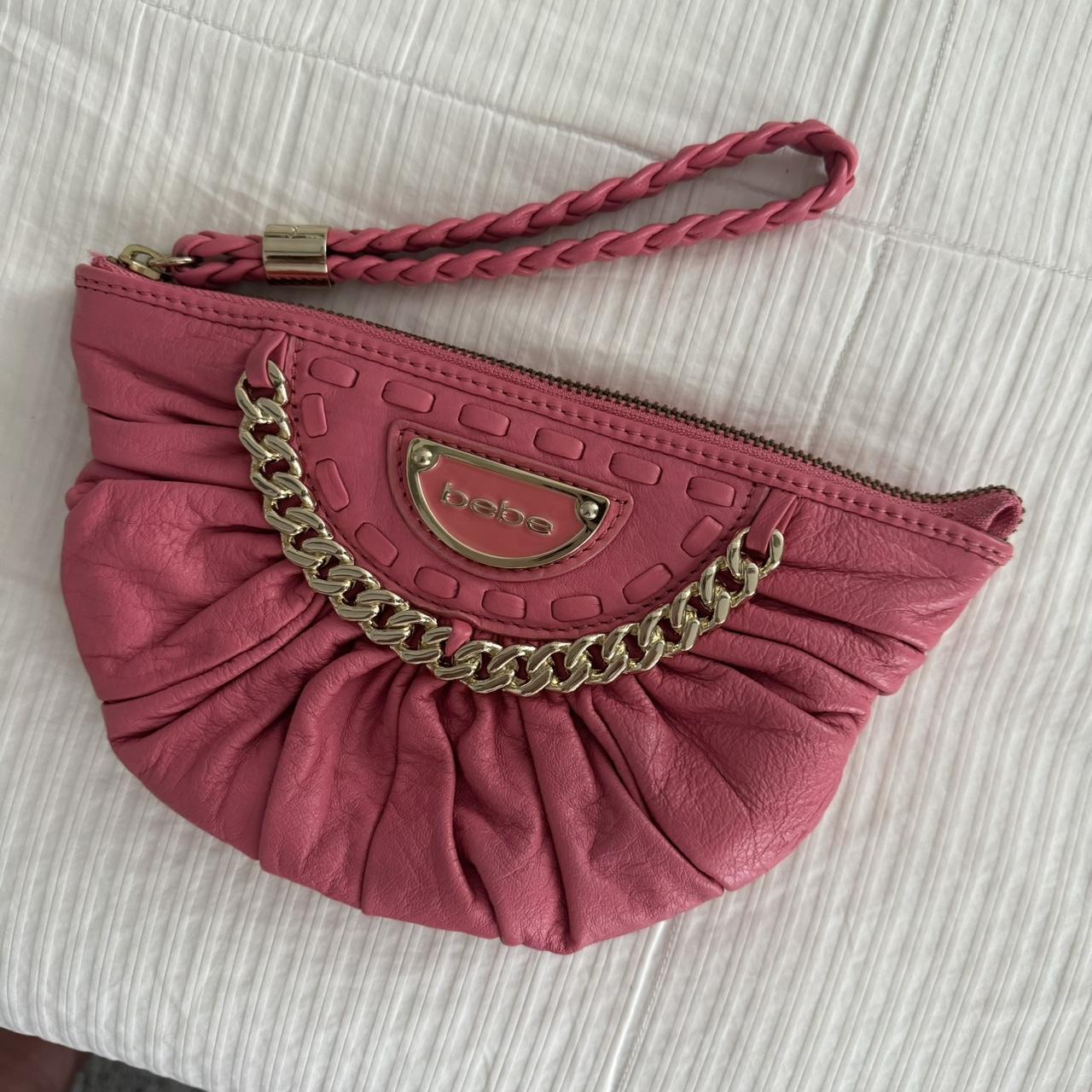 Straight from the early 2000s - hot pink Bebe purse... - Depop