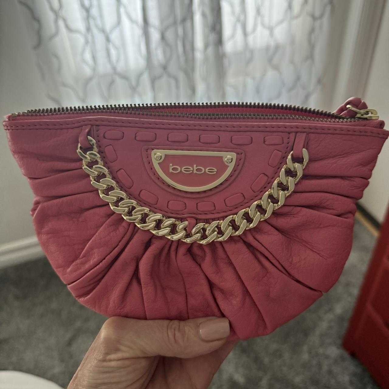 Straight from the early 2000s - hot pink Bebe purse... - Depop