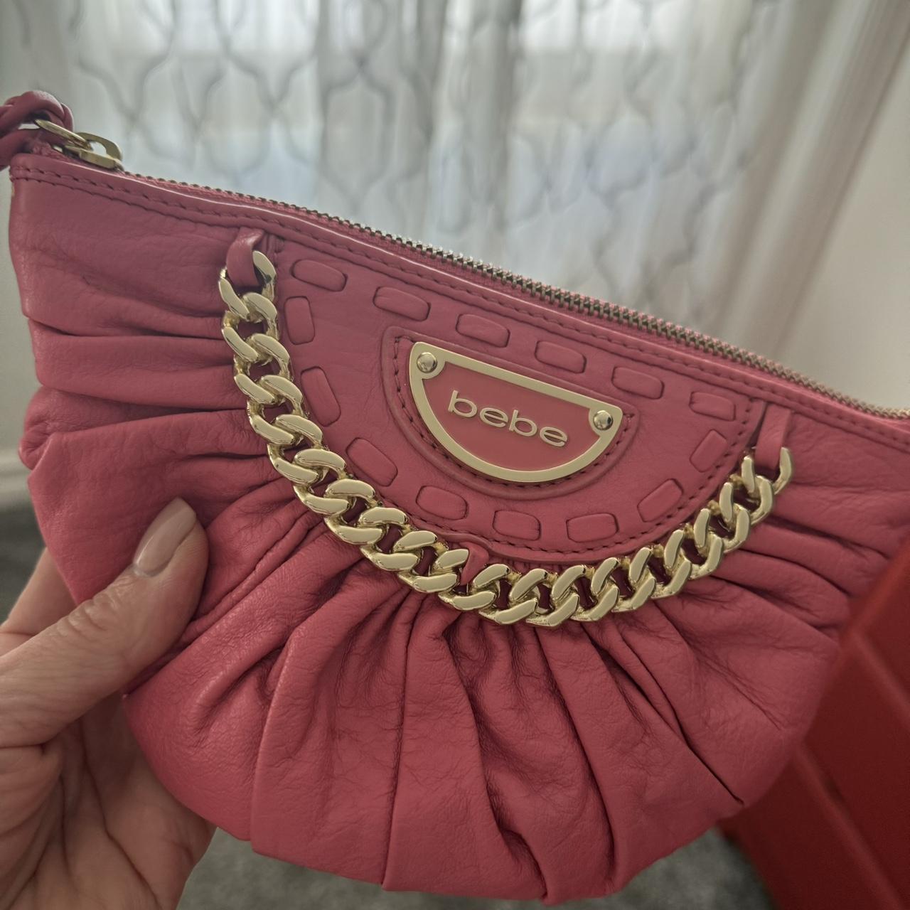Straight from the early 2000s - hot pink Bebe purse... - Depop