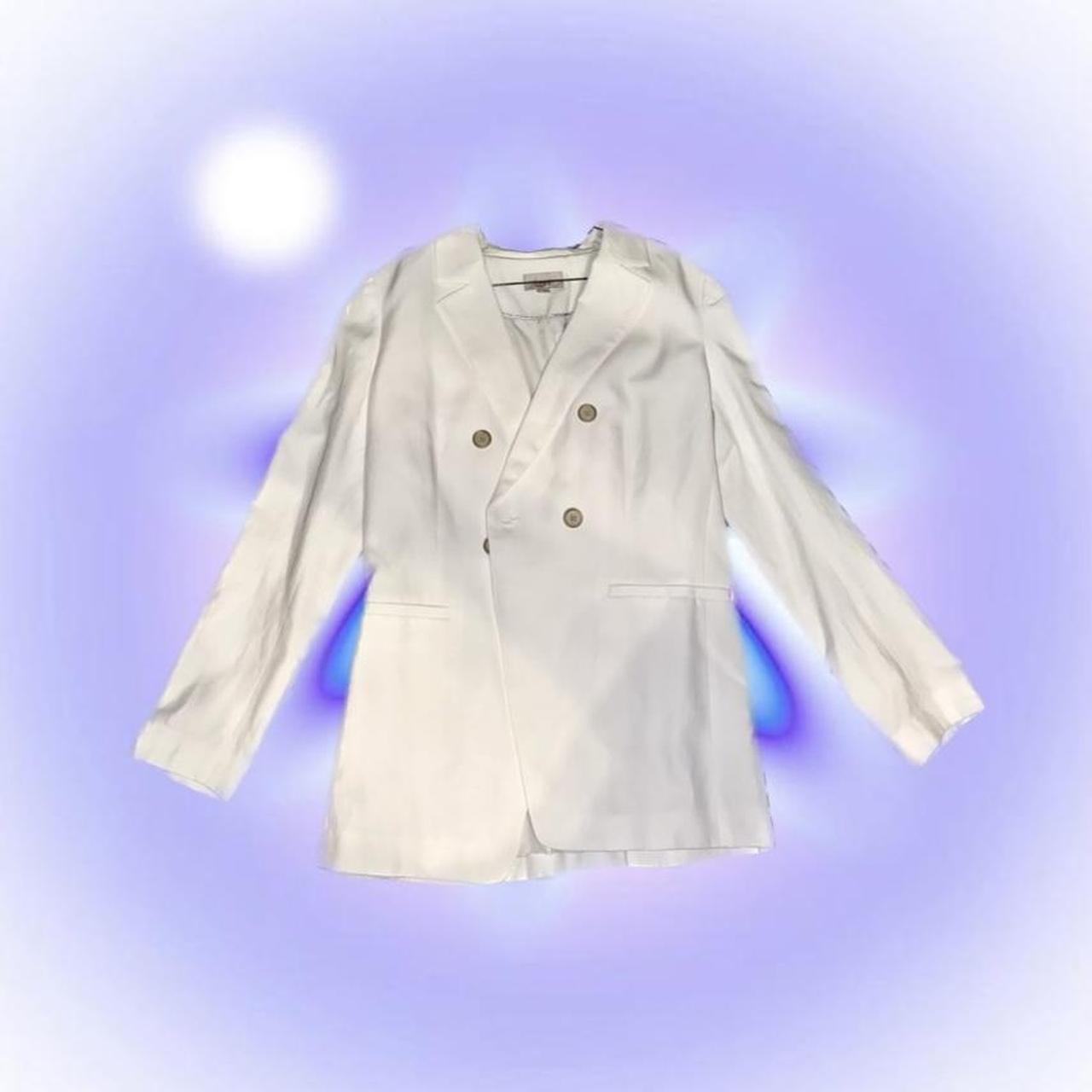 loft white blazer new with tag size 8 - Depop