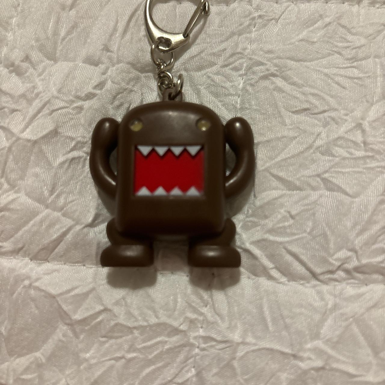 Light up key chain domo kun - Depop