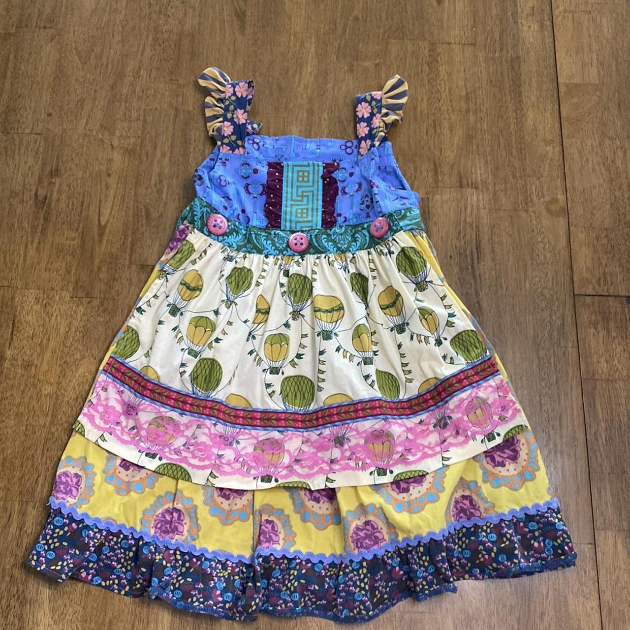 Matilda Jane dress Size 6 Parachutes , flowers,... - Depop