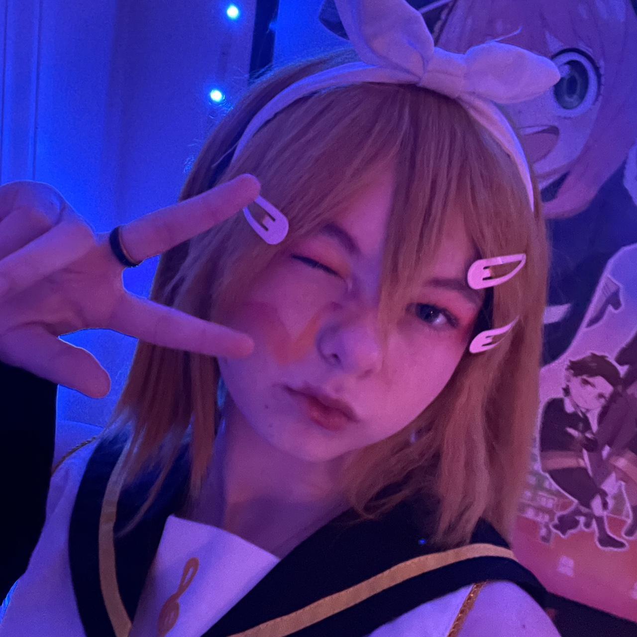 Rin Kagamine Cosplay Bought For A Con Performance Depop