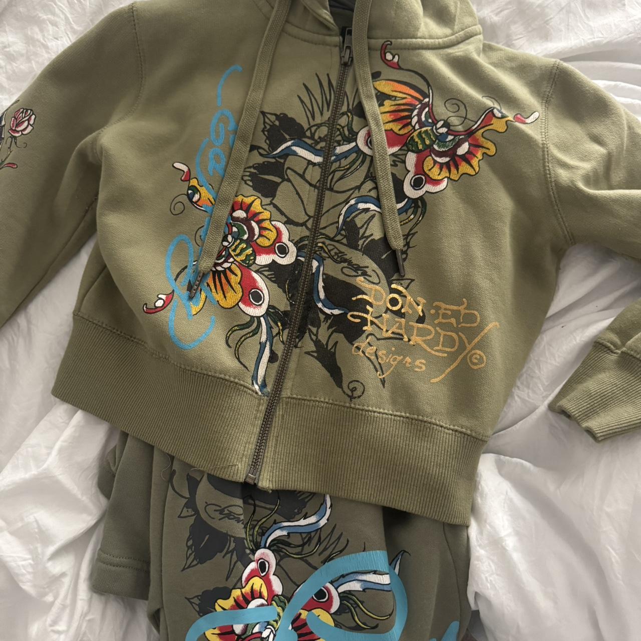 ed hardy set only been worn once. size medium in... | Depop