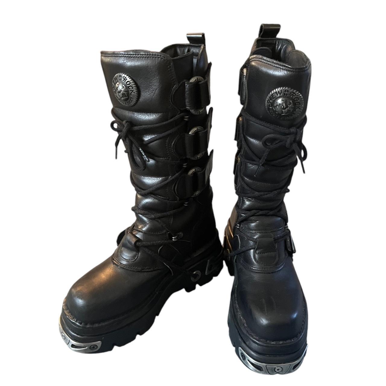 The raddest New Rock boots youve ever seen. Size 38.... - Depop