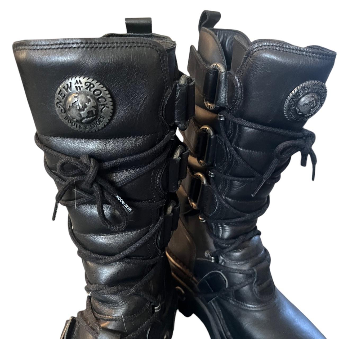 The raddest New Rock boots youve ever seen. Size 38.... - Depop