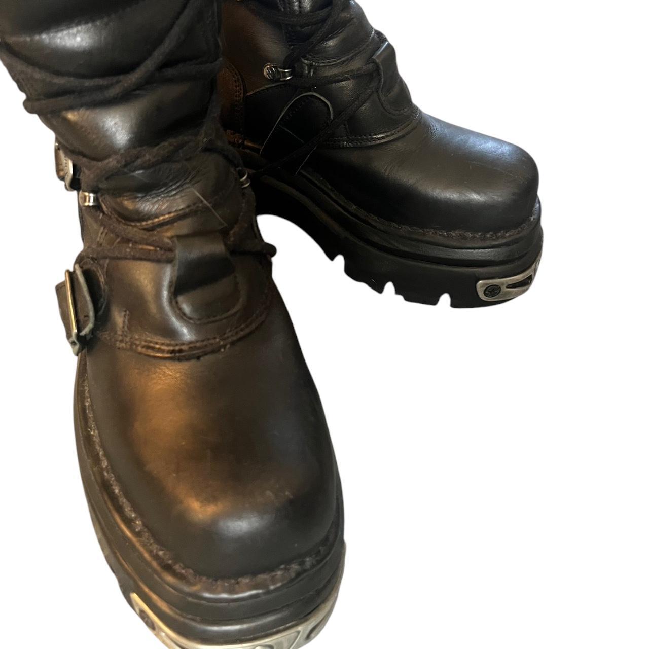 The raddest New Rock boots youve ever seen. Size 38.... - Depop