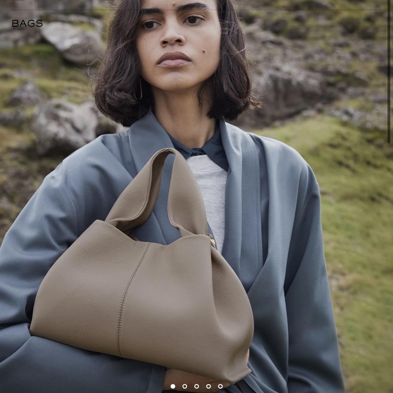 BRAND NEW WITH BOX NUMERO NEUF POLENE BAG COLOUR TAUPE - Depop