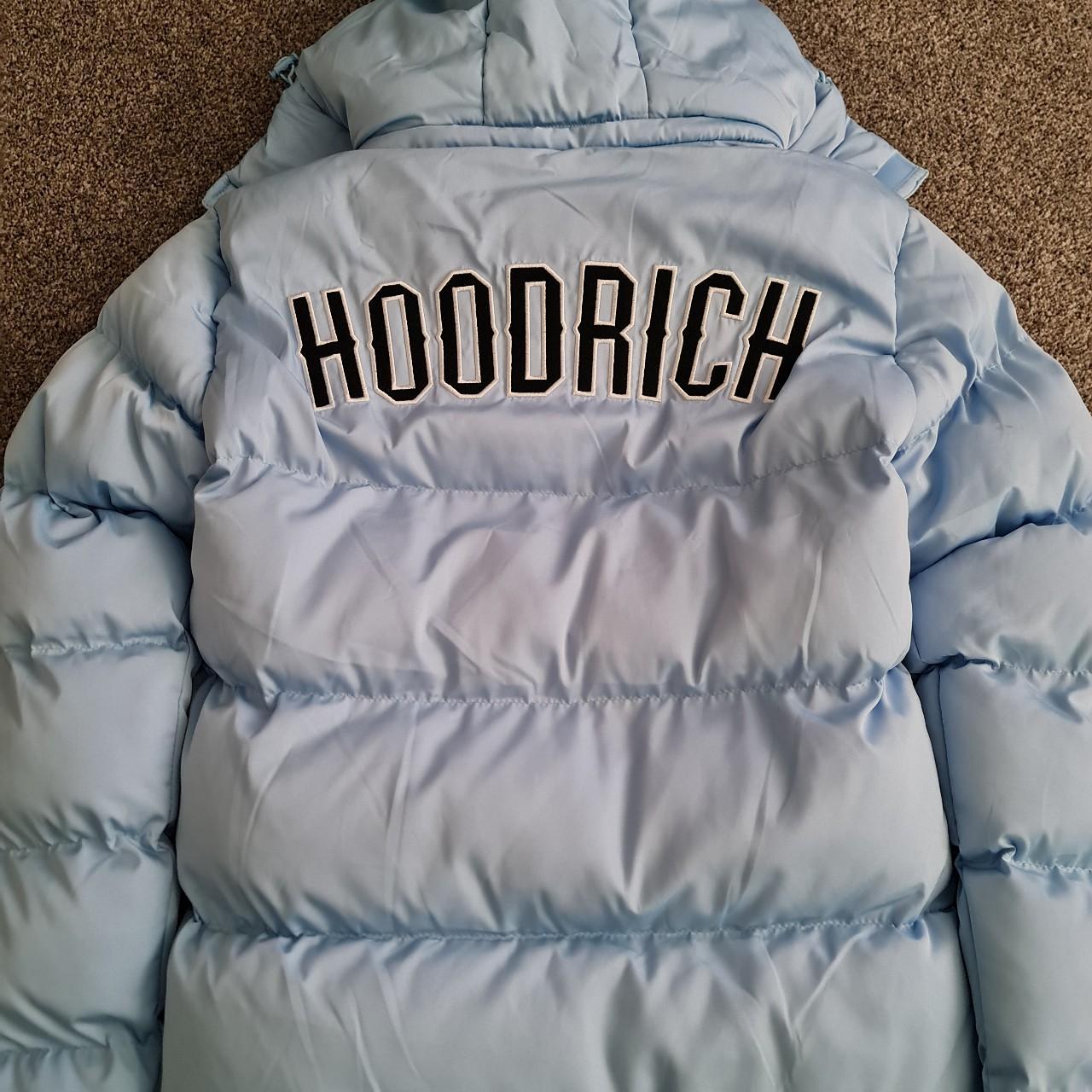 Baby blue hoodrich jacket (size XS) - Depop