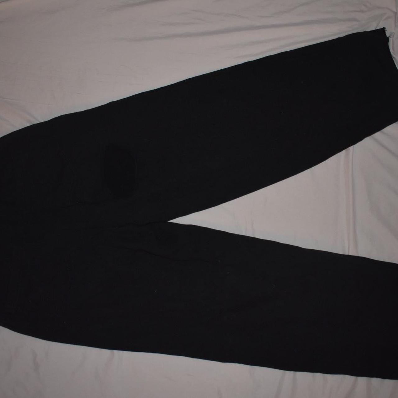 Playboy by pacsun ripped sweats - slit under butt... - Depop