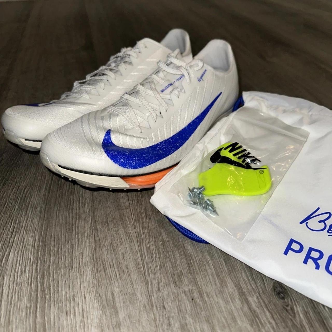 Nike Air Zoom Maxfly 2 FP Blueprint White Track... | Depop