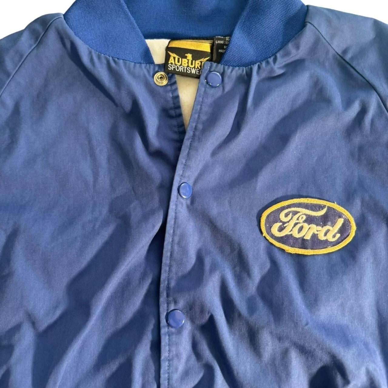 Vintage Ford Bomber Jacket Mechanic Style Ford Motor... - Depop