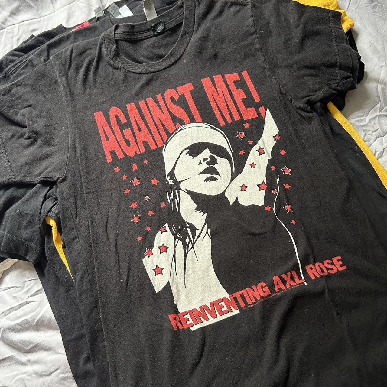 Black Against Me! band tee size small #punkrock... - Depop