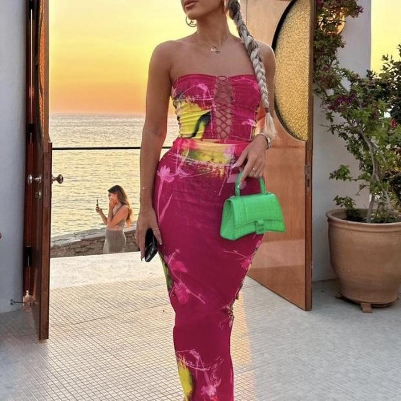 Murci co ord size 8 (small) stretchy skirt will fit... - Depop