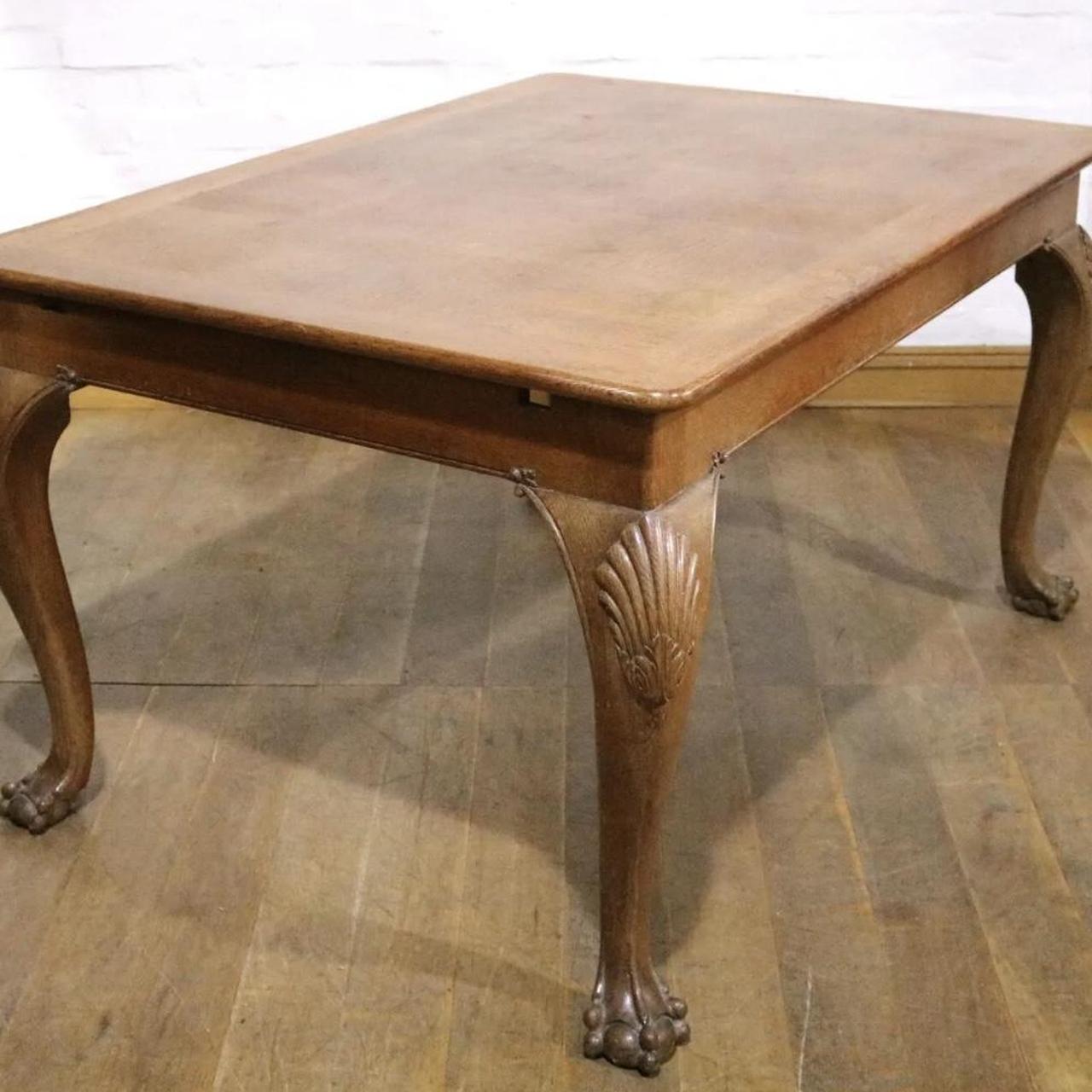 Second hand Antique vintage oak table Out for... - Depop