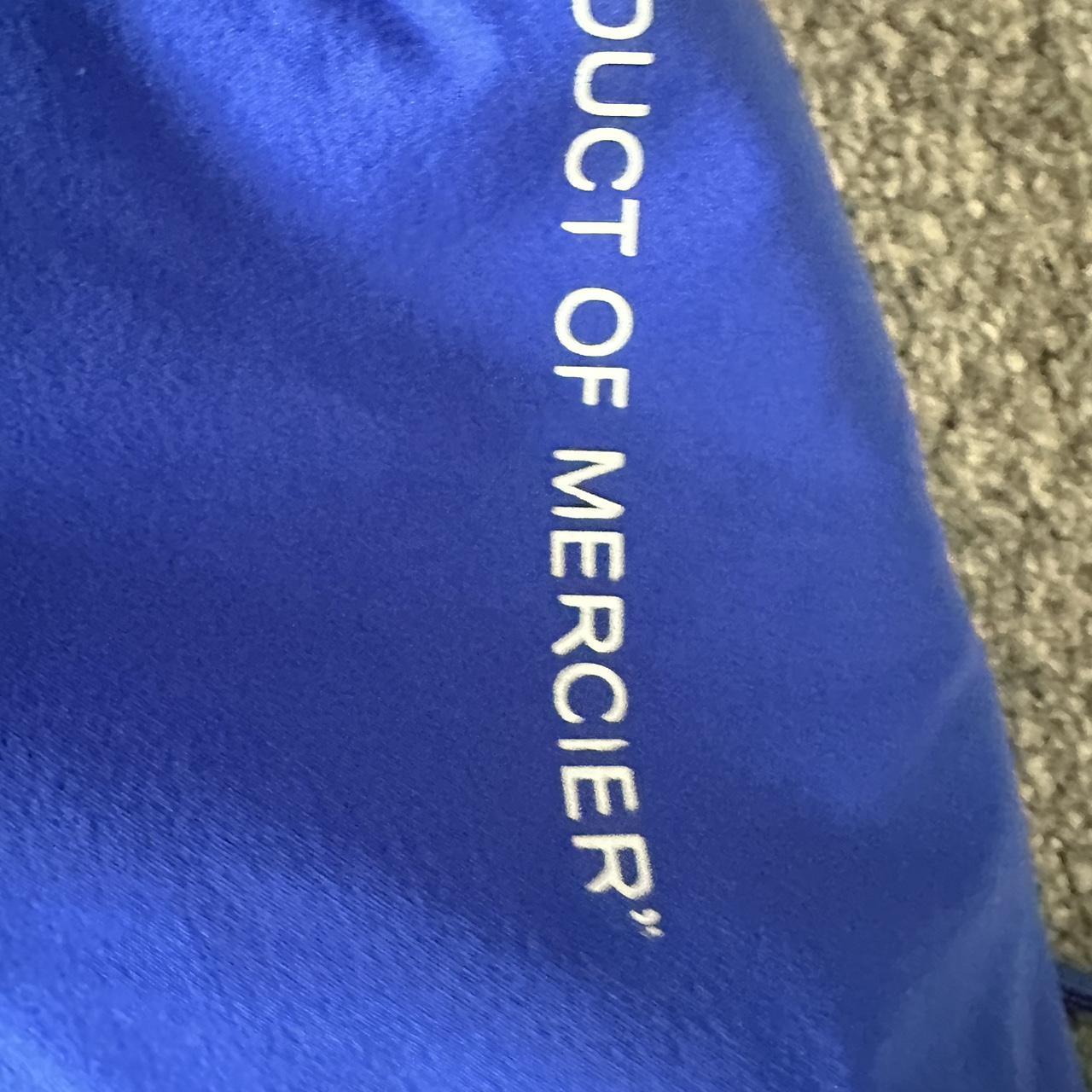 MERCIER BLUE WINDBREAKER MENS SIZE S Used- good... - Depop