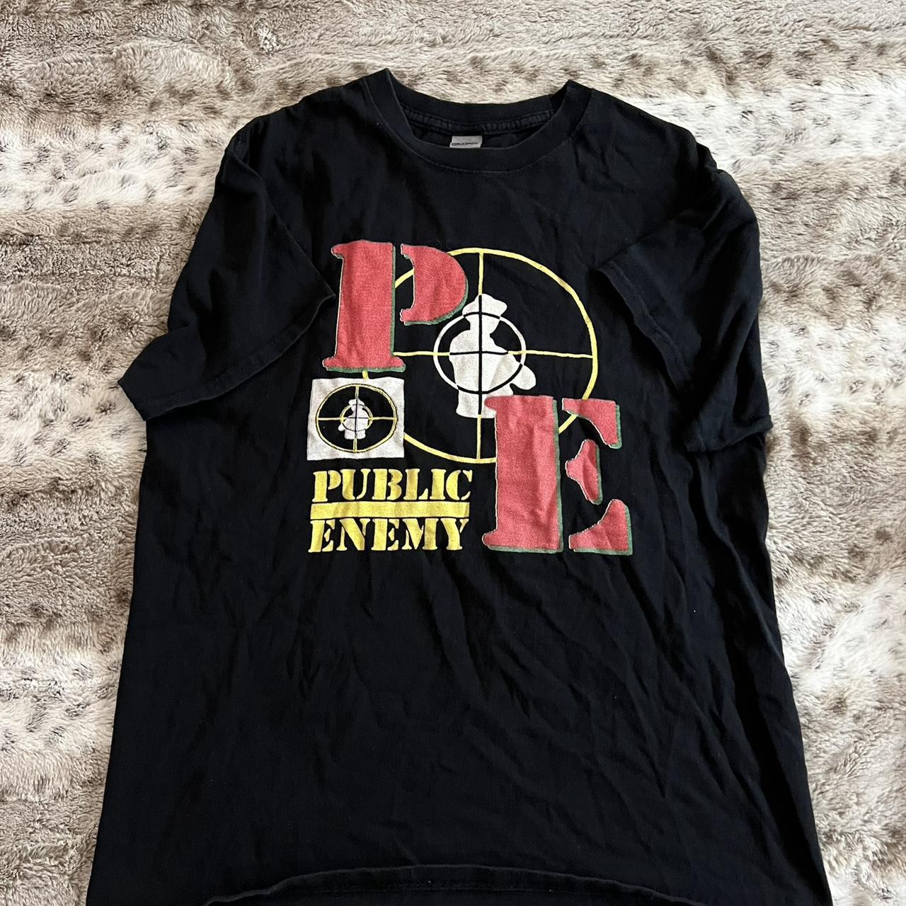 Medium Public Enemy Shirt - Depop