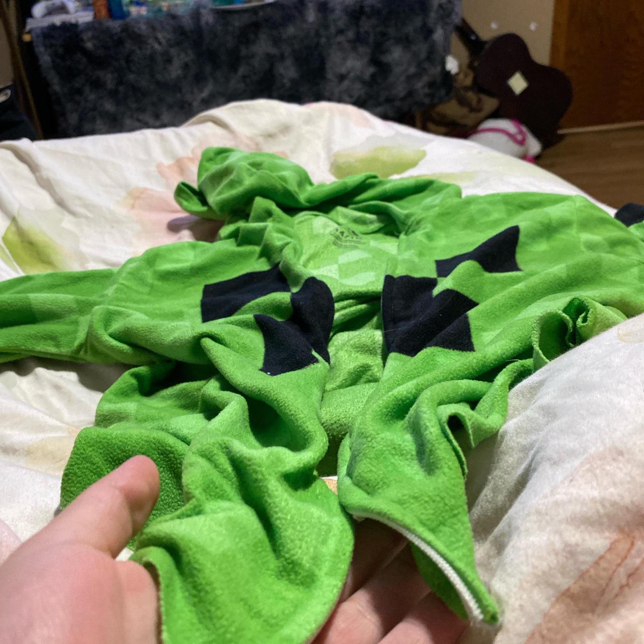 Small or medium Minecraft jacket the zippers broken... - Depop