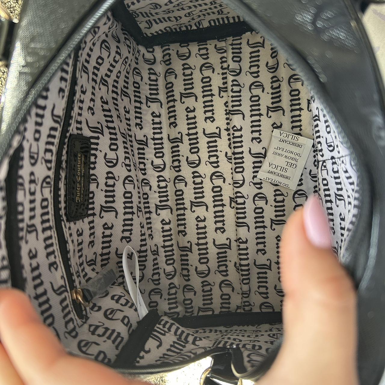 🎀Beautiful JUICY COUTURE Liquorice~ BLACK ~CROSSBODY... - Depop