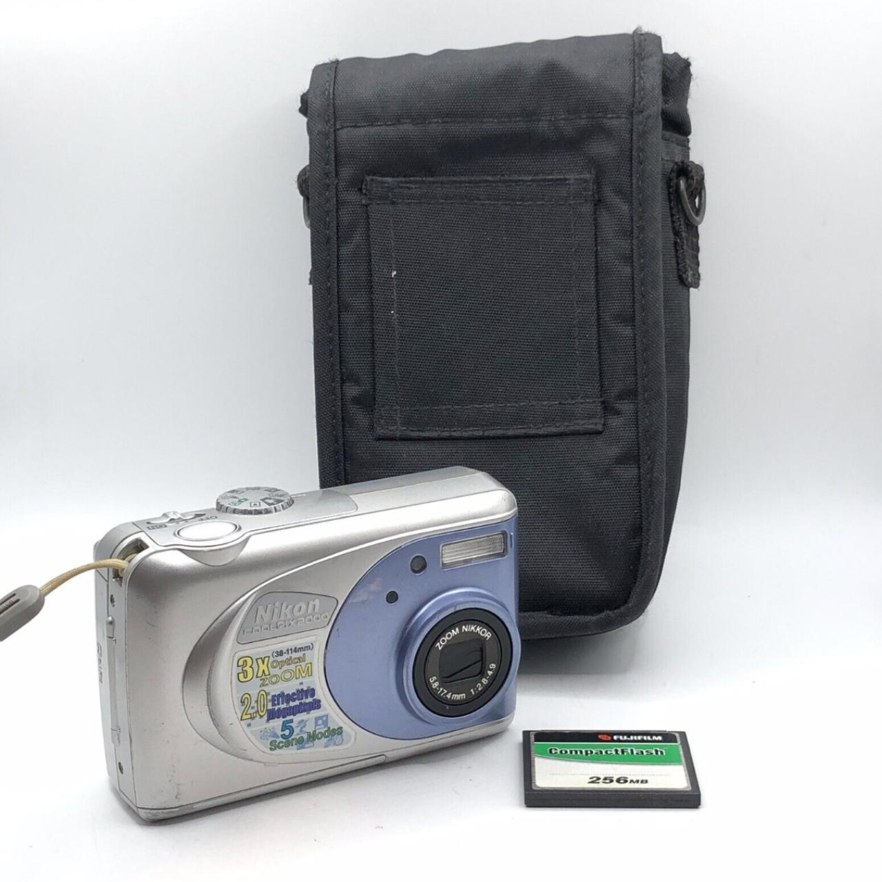 Nikon Coolpix 2000, 2Mp 2002 Vintage Digicam - Fully... - Depop
