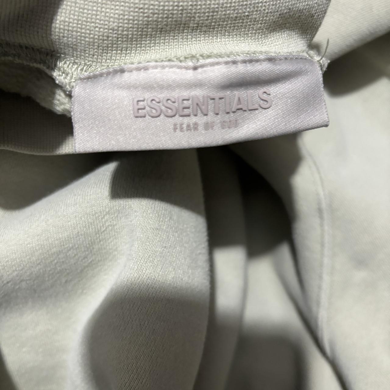 Large cream Essentials fear of god crewneck... - Depop