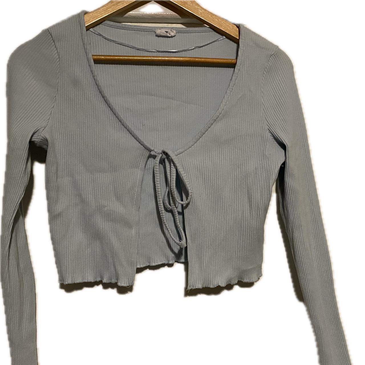 Cute baby blue cardigan 🩵 #cardigan - Depop