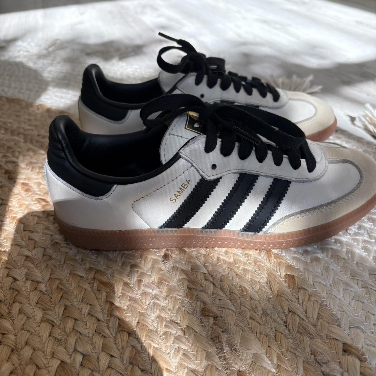 #SAMBA OG SHOES - #US women’s size 6 #Cream... | Depop