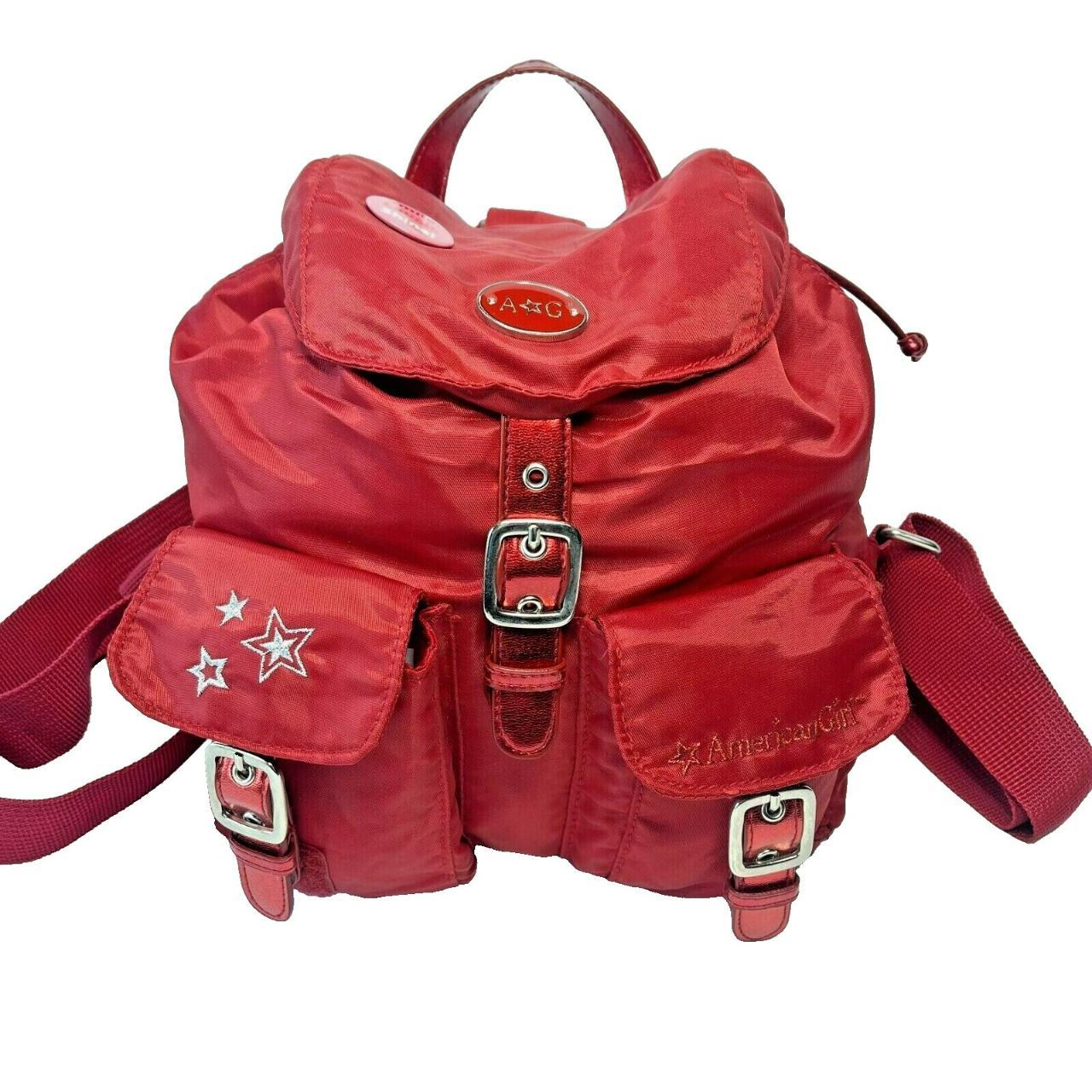 This American Girl drawstring backpack purse is a... - Depop