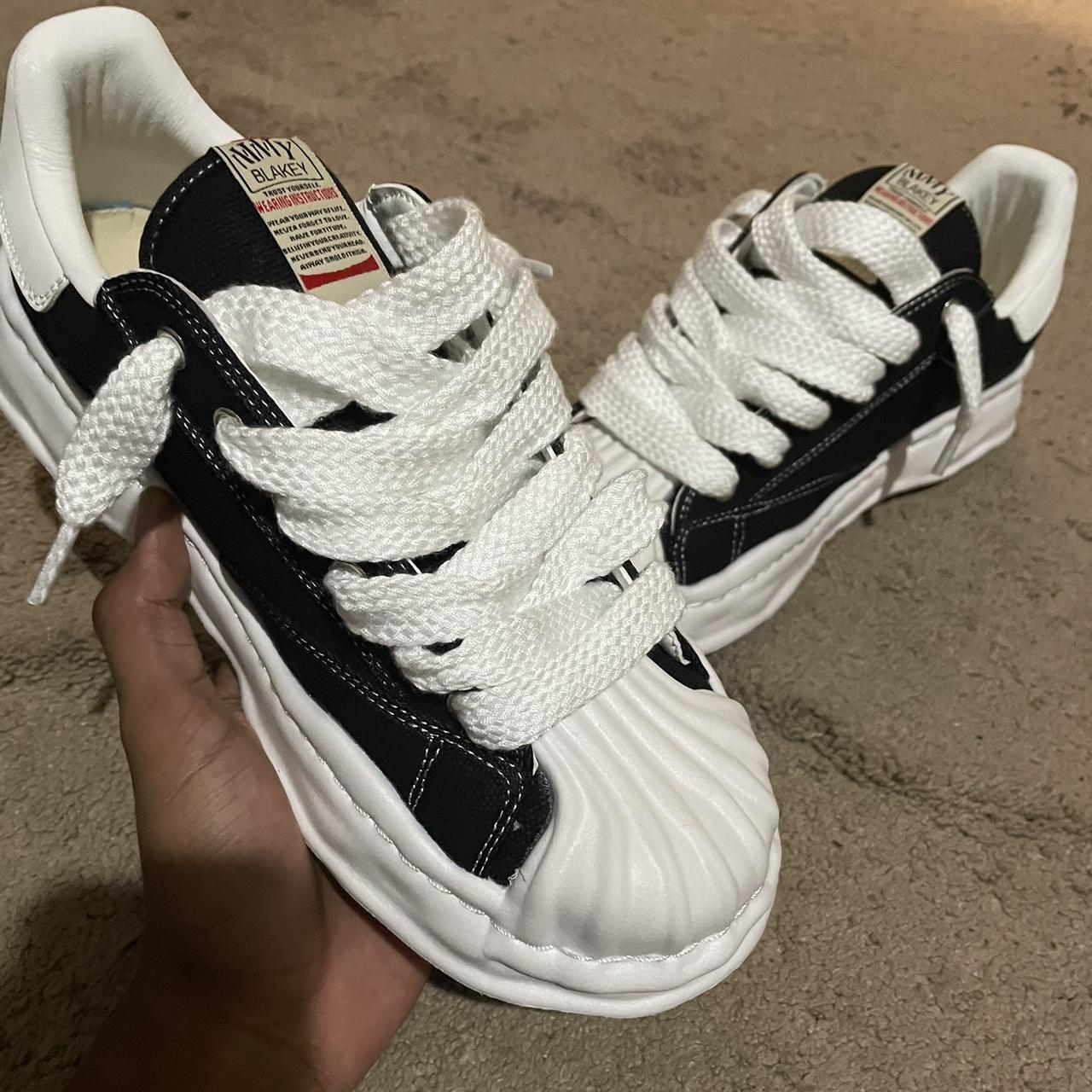 MMY BLAKEY Style Shoes 🏆 Got in White and Black... - Depop