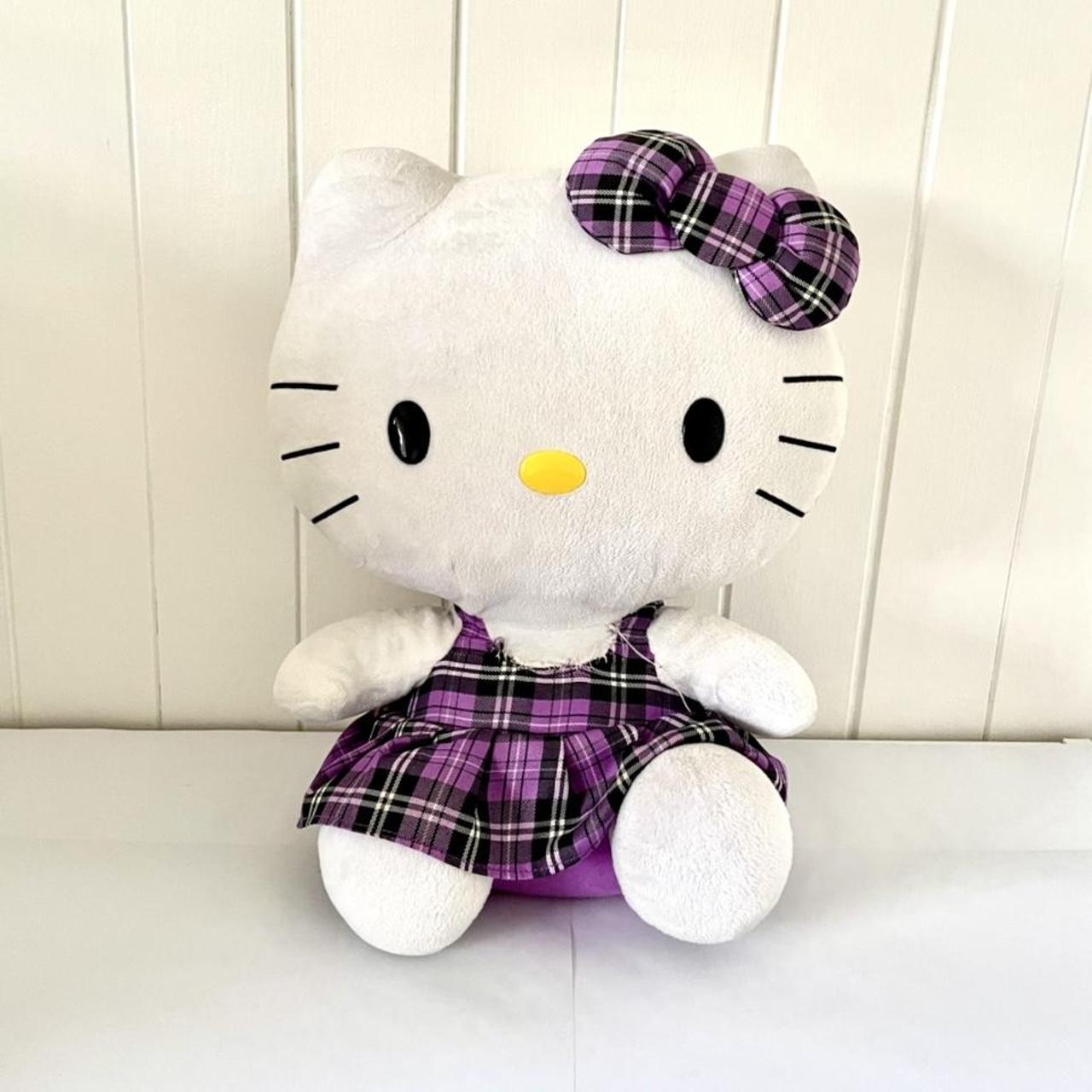 Large vintage TY Hello Kitty plush teddy bear with... - Depop