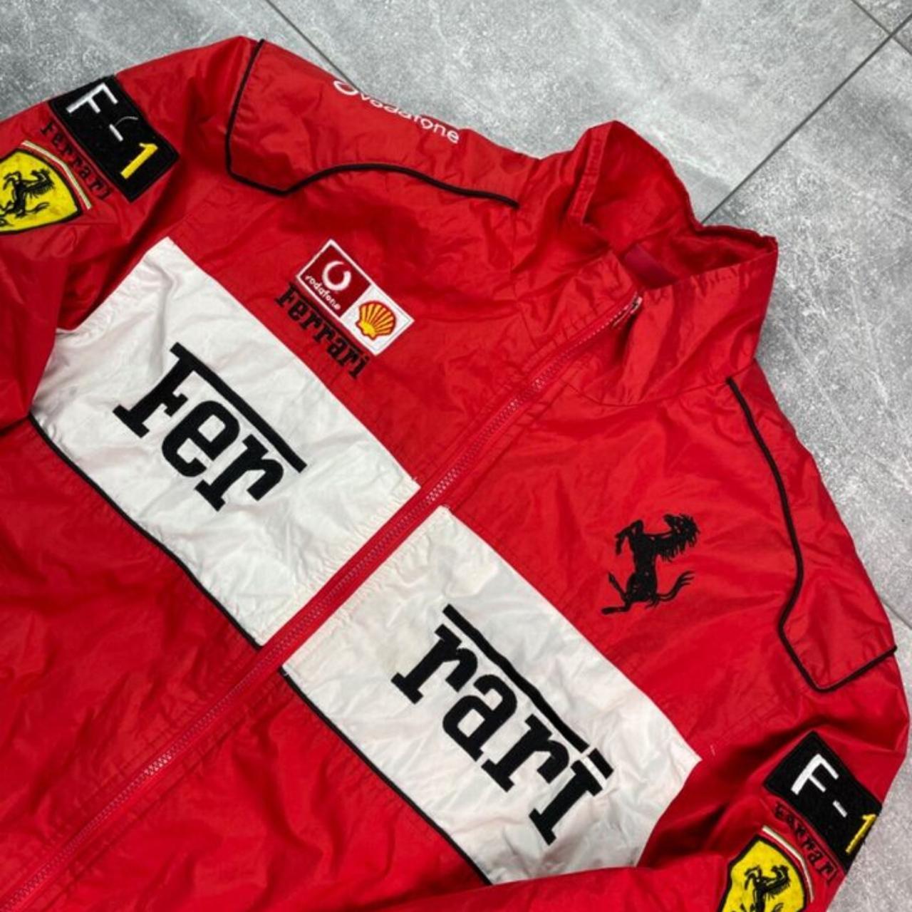 Ferrari Formula 1 Racing Jacket Vintage - Depop