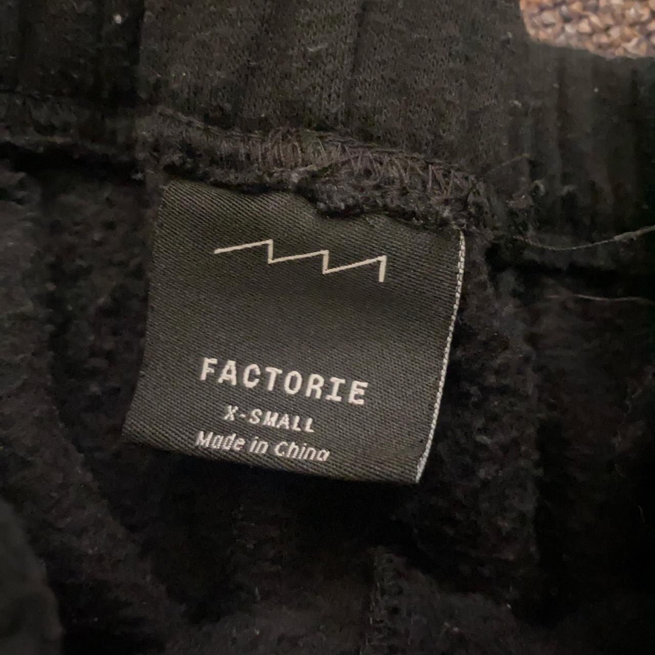 black factorie pants with pockets worn couple times - Depop