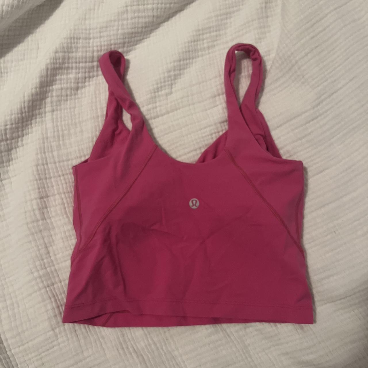Pink Lululemon align tank #lululemon - Depop