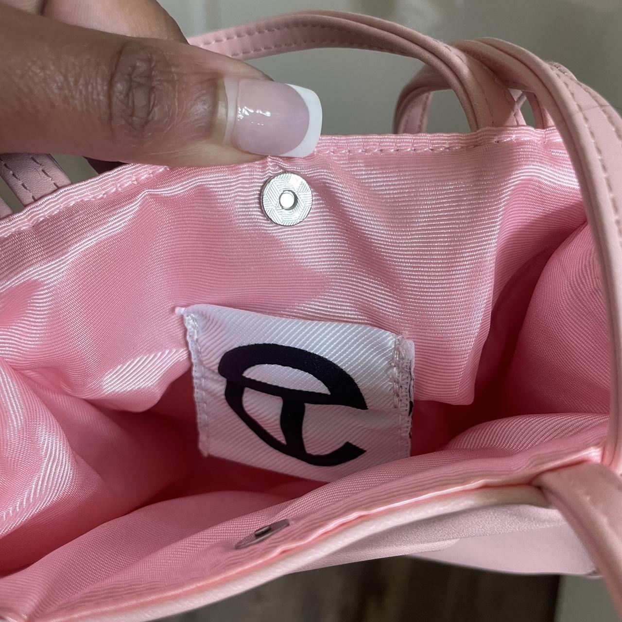 Telfar Women's Pink Bag | Depop