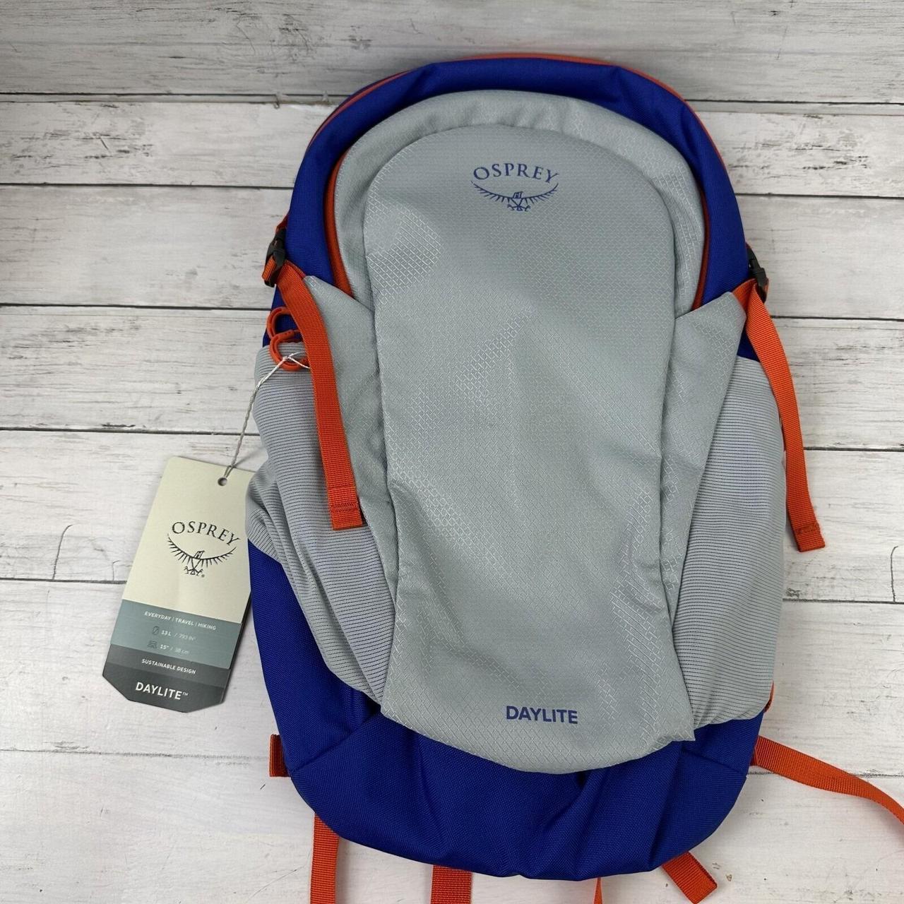 Osprey Daylite Backpack Silver Lining Blueberry 13L... | Depop